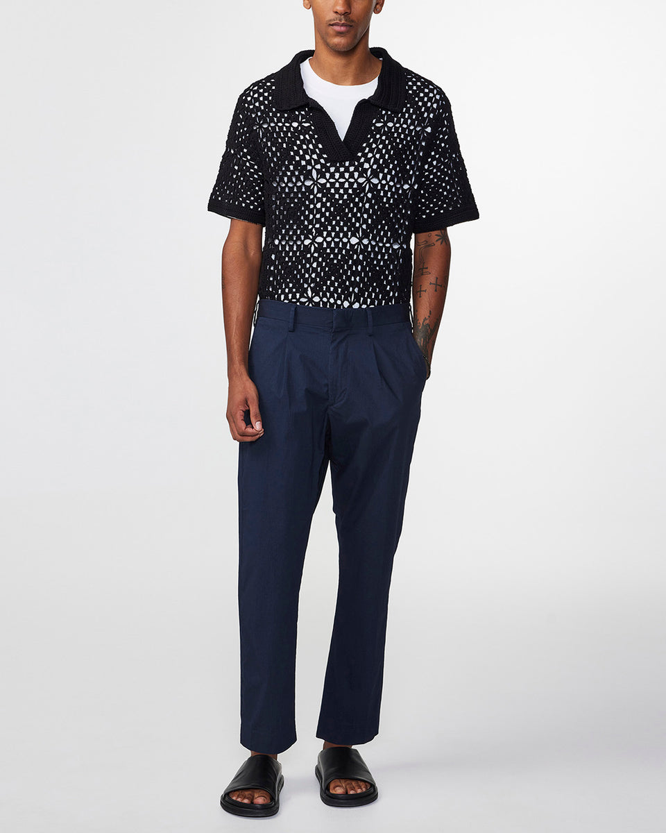 NN07 Bill Cotton Ripstop Pleated Trouser 1449 – Atticus Finch Clothing ...