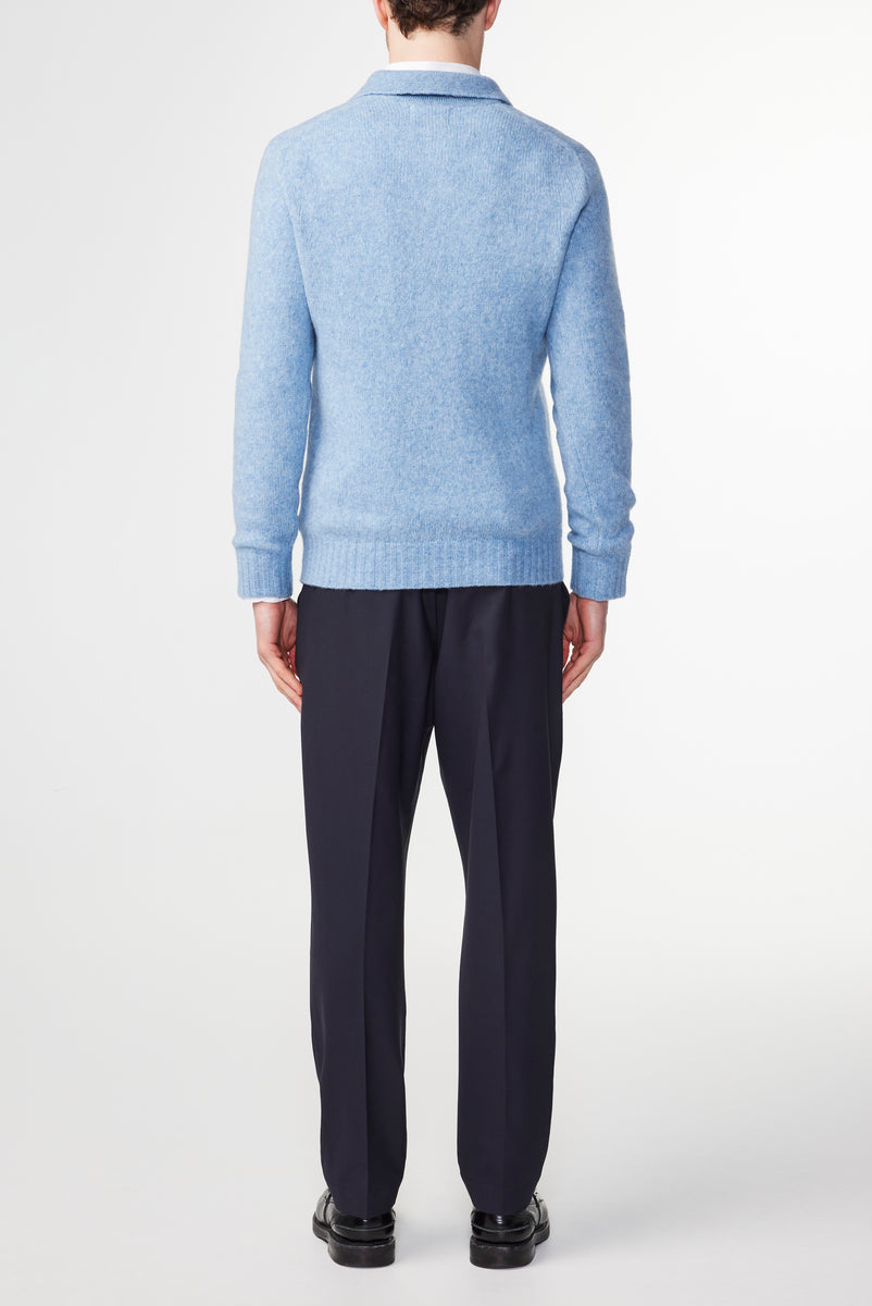 NN07 Lee Wool Blend Knitted Polo 6598 – Atticus Finch Clothing Store